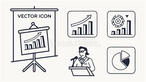 Presentation Chart Graph And Business Data And Analysis And Information