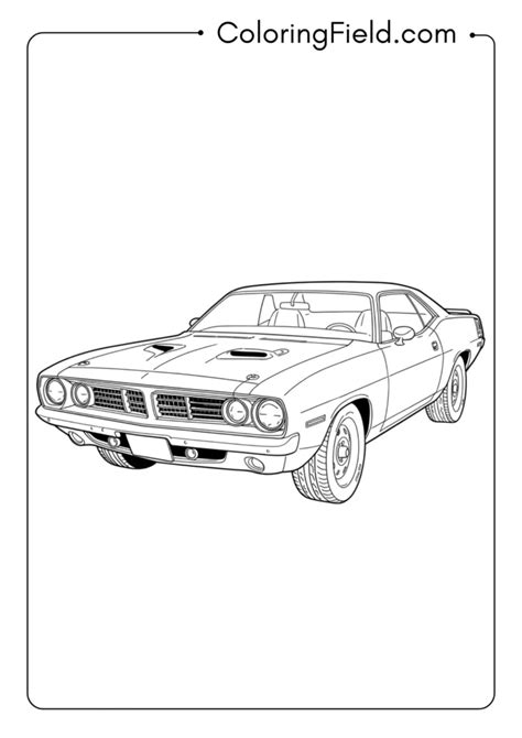 60 Free Car Coloring Pages Exclusive Printable PDFs