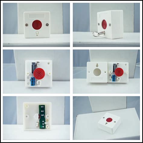 Fireproof Abs Push Button Key Reset Switchpanic Button Emergency Exit