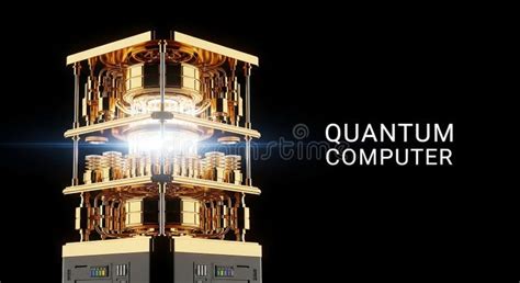 Quantum Computing Architecture Future Tech Concept Next Generation