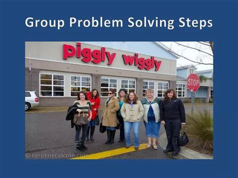 PPT Group Problem Solving Steps PowerPoint Presentation Free Download ID