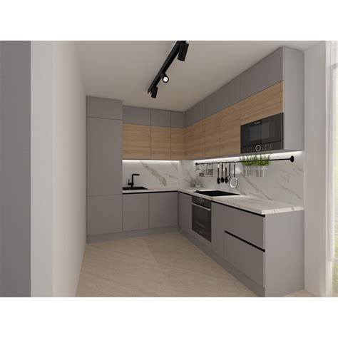 Ъглова кухня Tina Fn 8 Модерни кухни Furnish Bg магазин за мебе
