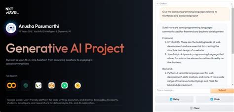 Anusha Pasumarthi On Linkedin Nxtwave Nxtwaveccbp Nxtwaveteam Ai