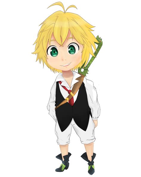 Meliodas Chibi Render By Surcoro On Deviantart