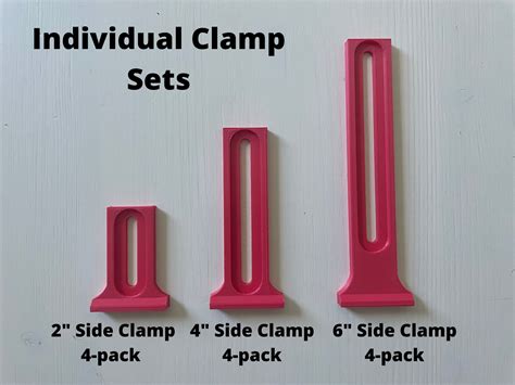 CNC Side Clamps Low Profile 3D Printed CNC Clamps And Fences Etsy