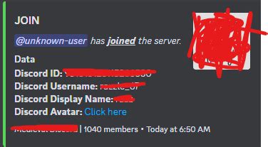 All The Mentioned Users In My GuildMemberAdd Logs Are Suddenly Unknown User Discord Js