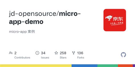 GitHub jd opensource micro app demo micro app 案例