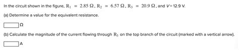Solved In The Circuit Shown In The Figure Chegg Com