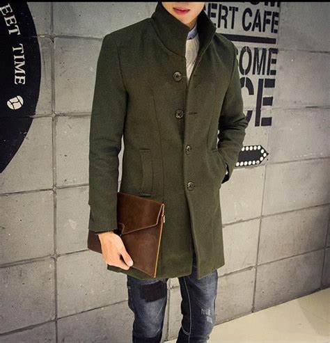 Pin by Franklincv Ccs on Abrigos hombre | Green trench coat mens ...