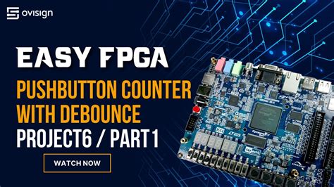 FPGA Project 06 Part1 Pushbutton Counter With Debounce YouTube