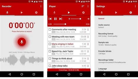 10 надежных приложений для записи звука для Android Iphone [2024]