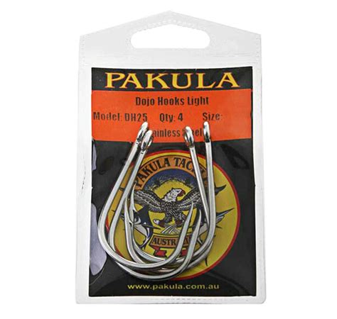 Pakula Light Dojo Hook 4 Pack Taco Tackle