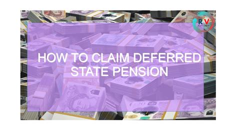 How To Claim Deferred State Pension Rechargue Your Life