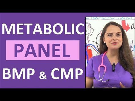 Free Video Metabolic Panel Explained Basic And Comprehensive Metabolic Panel Lab Values For