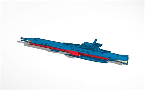 3d Design Super Andromeda Class Space Battleship Tinkercad