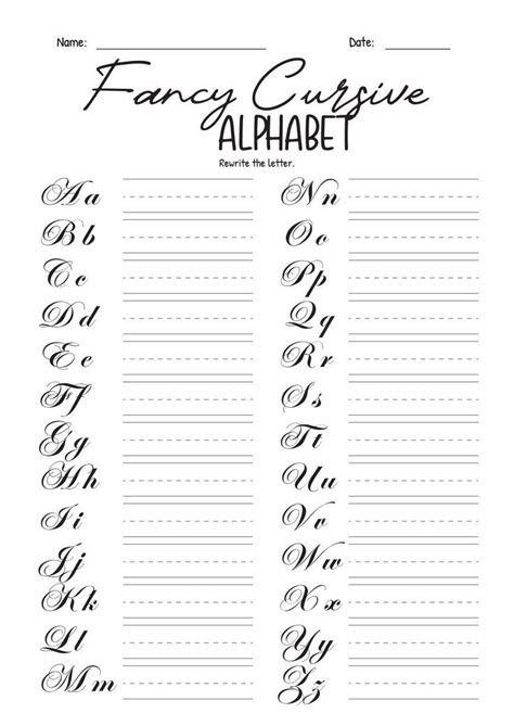 Old Style Cursive Writing Worksheets Cursive Writing Worksheets