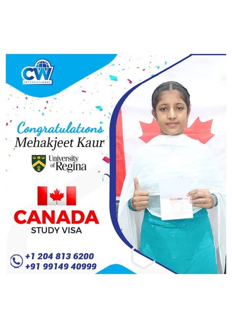 Study Visa Approved Cw International Pdf