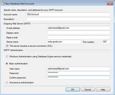 Configuring Database Mail In SQL Server CodeProject