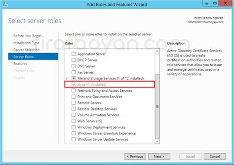 Windows Server 2012 R2de Hyper V Failover Cluster Kurulumu
