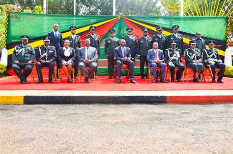 He The President Presides Over The 26th Prisons Cadet Pass Out Parade
