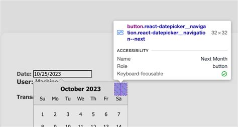 CSS Bug Arrows To Change Month Issue 4339 Hacker0x01 React
