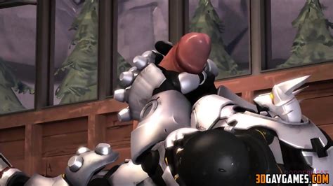 Overwatch Robot Player Gets His Big Long Dick Worshiped Eporner