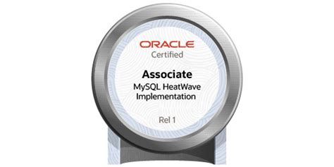 Mysql Heatwave Implementation Certified Associate Rel 1 Sivakumar S