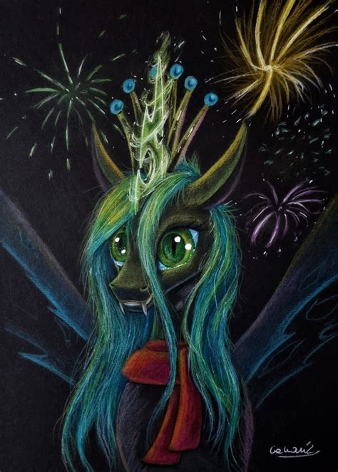 Mlp Traditional Art Queen Chrysalis Королева Крисалис Mlp Art