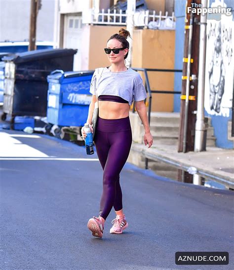 Olivia Wilde Sexy Spotted Showing Off Her Hot Fit Body As She Exits The Gym In Los Angeles Aznude