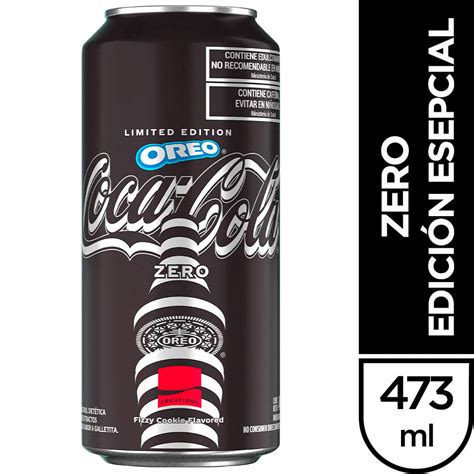 Gaseosa Coca Cola Zero Oreo Creations Destiny 473 Cc Disco