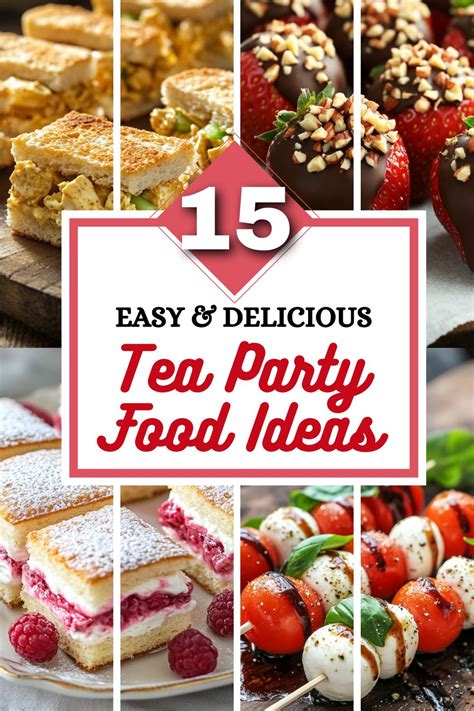15 Easy Tea Party Food Ideas For A Perfect Afternoon Tea