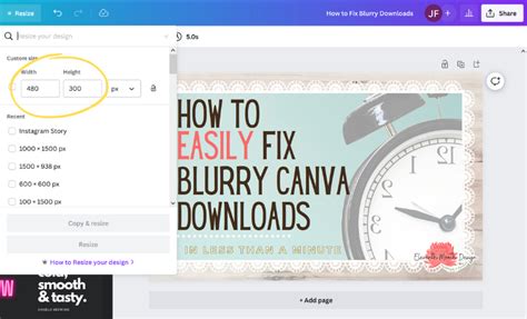 How To Easily Fix Blurry Canva Downloads