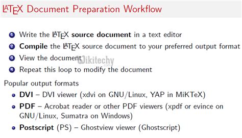 Latex Latex Document By Microsoft Award Mvp Latex Tutorial Learn In 30sec Wikitechy