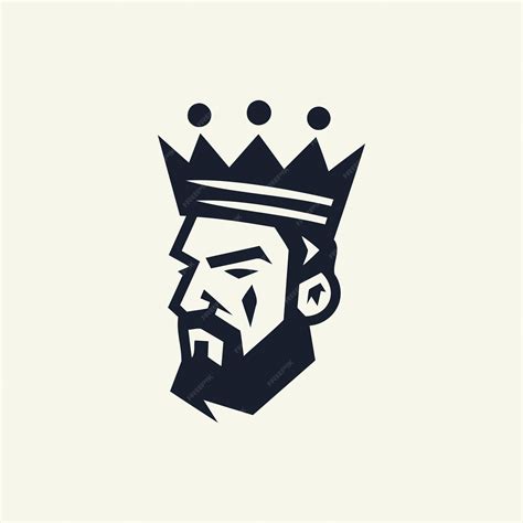 크라운 로고 디자인 벡터 일러스트 레이 션 프리미엄 벡터