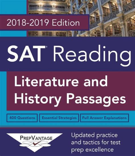 Sat Reading Literature And History Passages Prepvantage Shop Ngoại