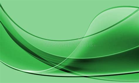 Realistic Abstract Grass Curve Wave On Green Design Modern Luxury
