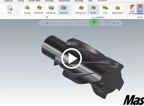 master the art of 4 axis machining with mastercam s morph toolpath a
