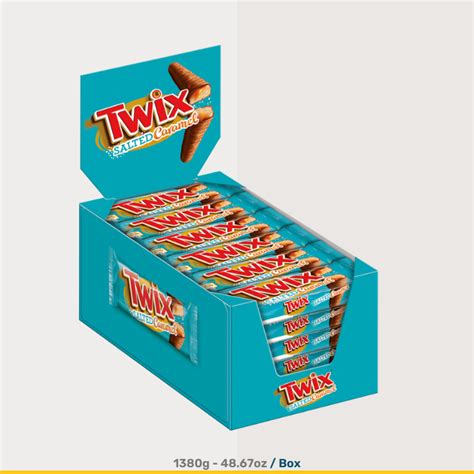 Twix Salted Caramel Delicious Caramel Filled Chocolate Jibly World