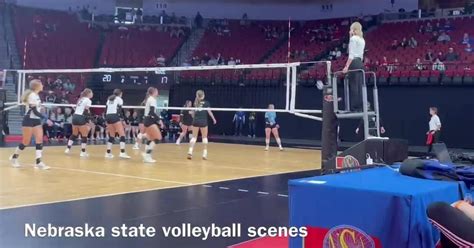 Schultz A Wisconsin Transplant In Awe At The Nebraska State Volleyball