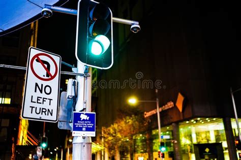 Traffic Lights And Intersection Signs Stock Image Image Of Signal City 345378249