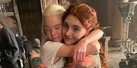 House Of The Dragon Star Shares Bts Photos Before Her Final Episode