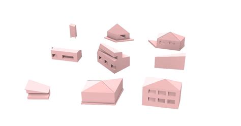 Architecture Context Buildings Por Arquilex Descargar Modelo Stl