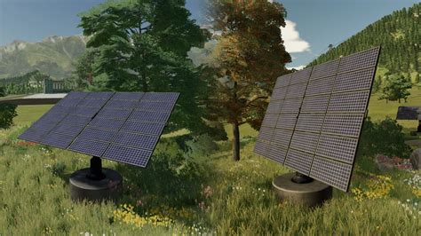 PLACEABLE SOLAR PANELS V1 0 FS22 Mod