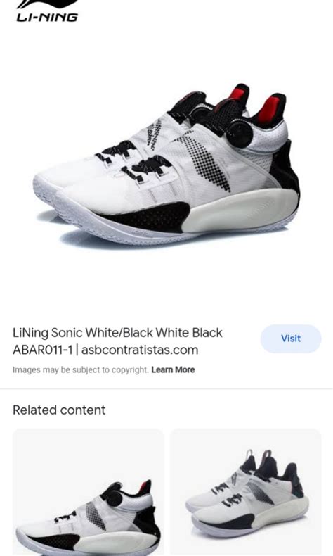 Lining Cj Mccolum Sonic Ix Size 7 5 On Carousell