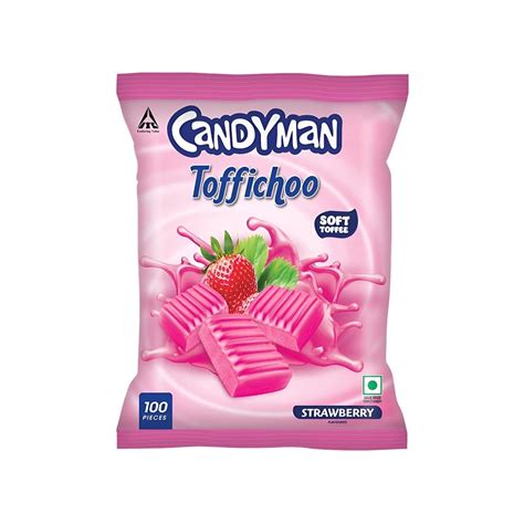 Candyman Toffichoo Strawberry Candy Price Buy Online At ₹40 In India