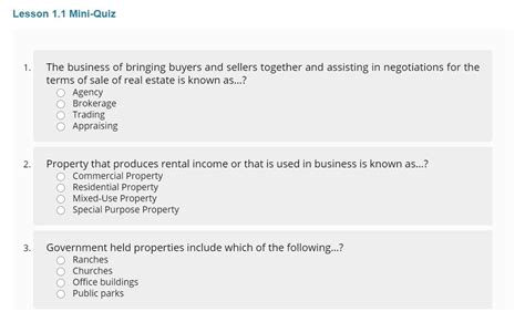 38 Real Estate U Chapter 2 Quiz Answers CalanAayden