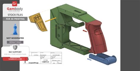 Cyberpunk L 69 Zhuo Stl Files For 3d Printing Gambody Stock
