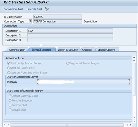 reg rfc adapter basic settings information sap community