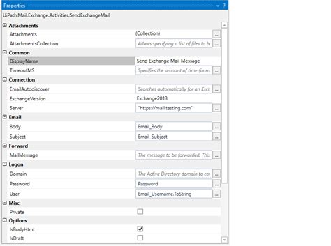 Why Send Exchange Mail Message Activity Gives The Remote Server Returned An Error