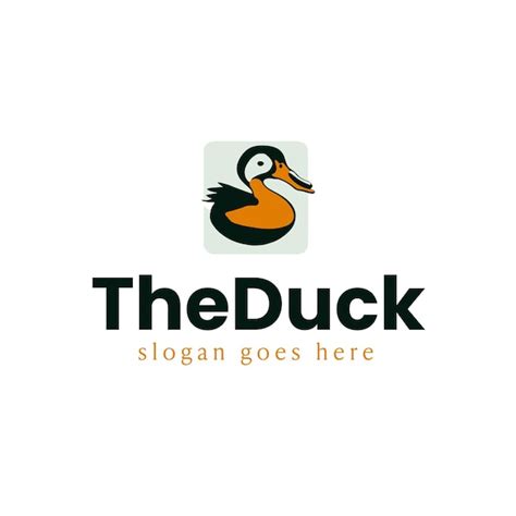 Premium Vector Duck Vector Logo Design